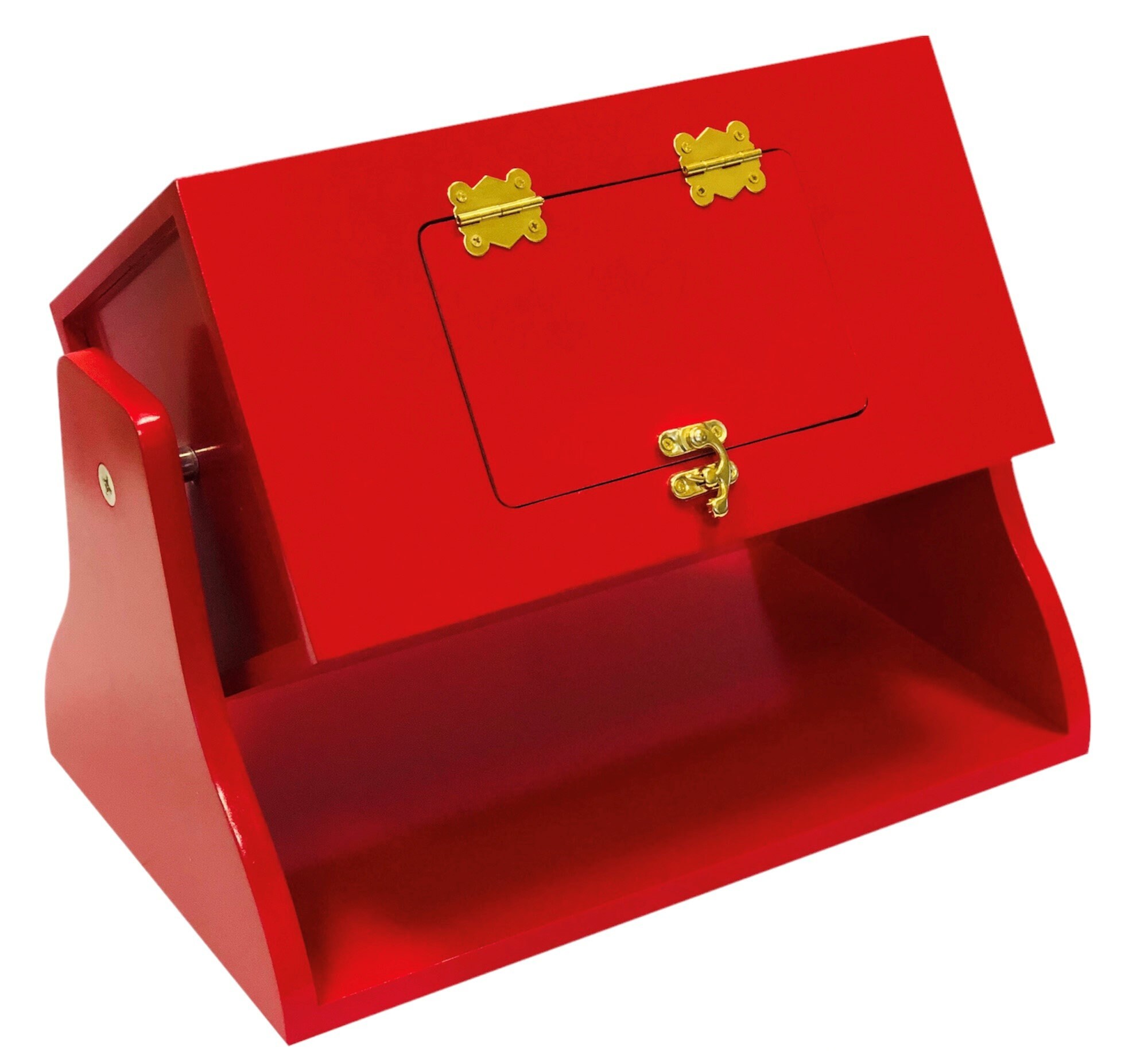 Raffle Drum Tombola Drum Red Wooden Drum - Etsy UK