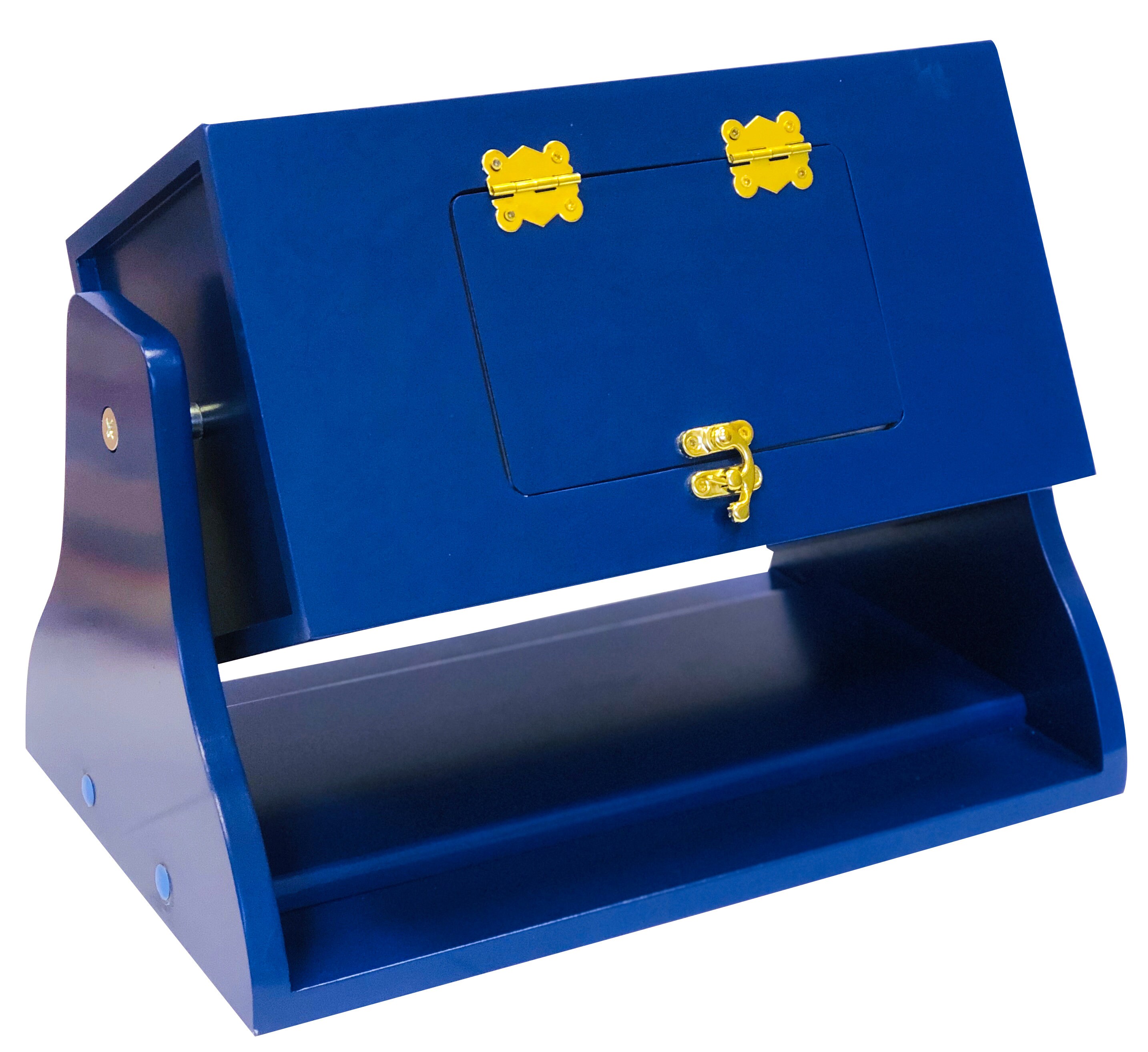 Raffle Drum Tombola Drum Blue Wooden Drum - Etsy