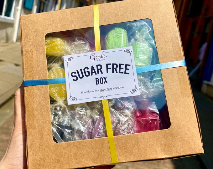 Sugar Free Gift Box by Authentic Sweet Shop, Sugar Free Candy Gift ...