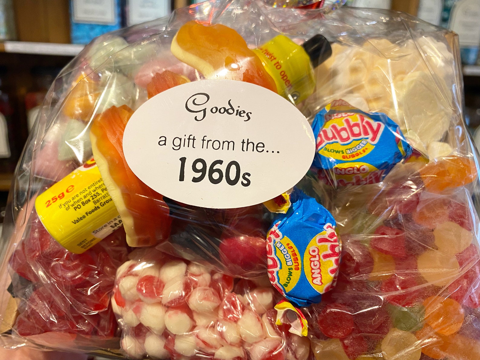 1960s Sweets Gift by an Authentic Sweet Shop, Sweet Gift, Retro Sweets ...