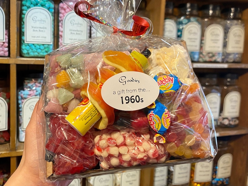 1960s Sweets Gift by an Authentic Sweet Shop, Sweet Gift, Retro Sweets ...