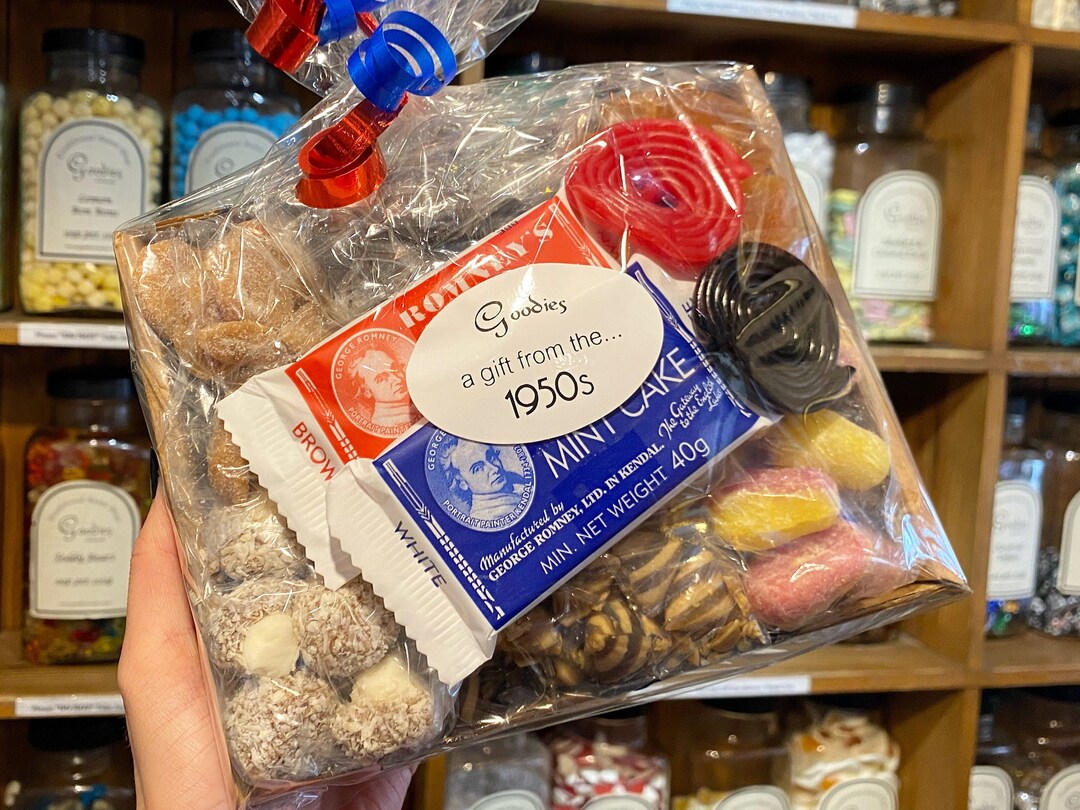 1950s Sweets Gift by an Authentic Sweet Shop, Sweet Gift, Retro Sweets ...