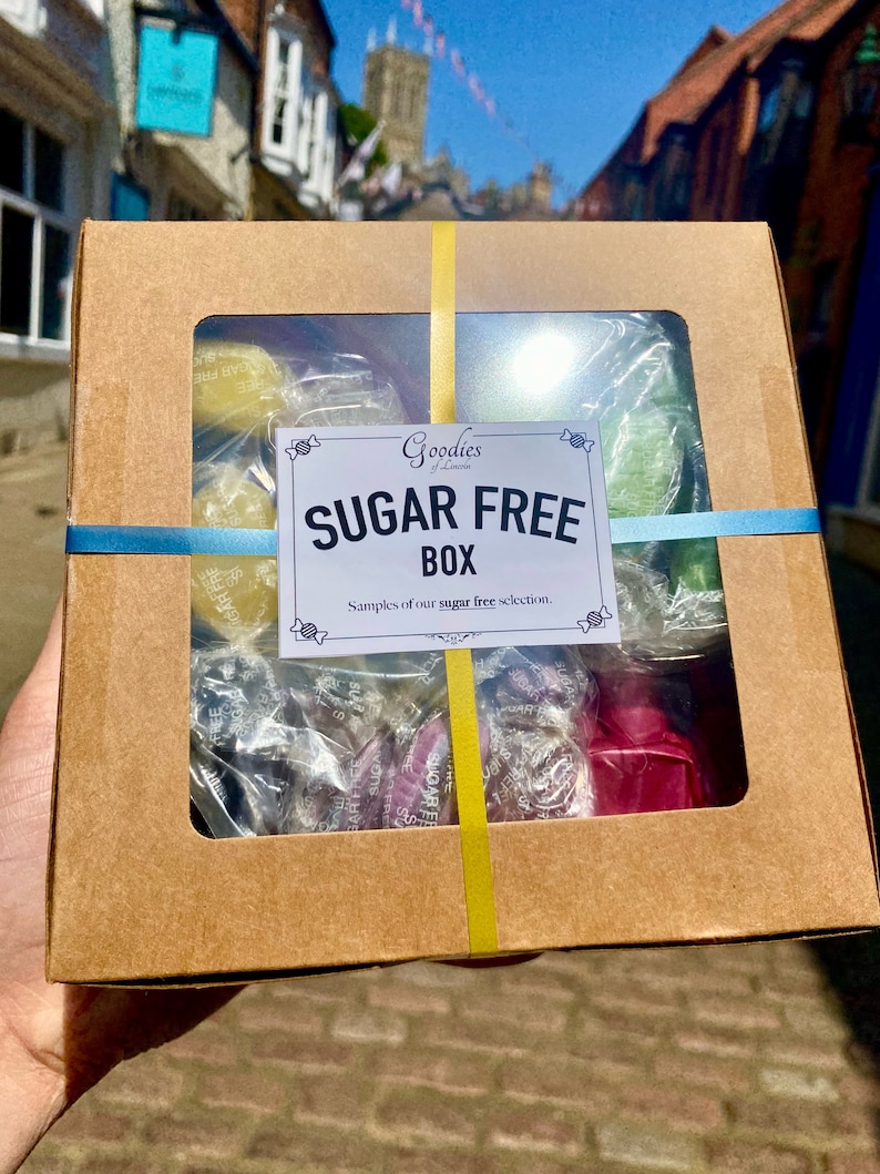 Sugar Free Gift Box by Authentic Sweet Shop, Sugar Free Candy Gift ...