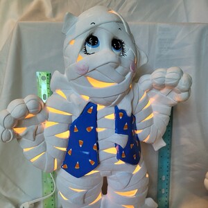 Large Mummy Sr Light Up! U Paint Ceramic Bisque! Unpainted Ready to ...