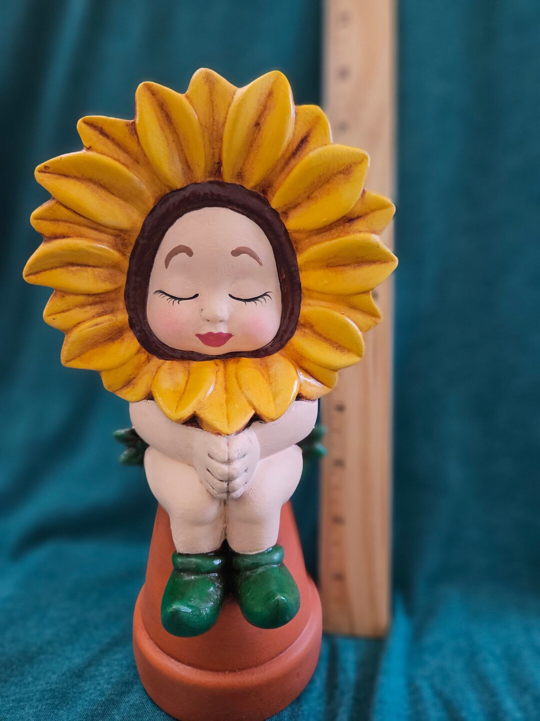 FREE USA Shipping! " Sunflower Suzie Babe "! Custom Painted Finish ...