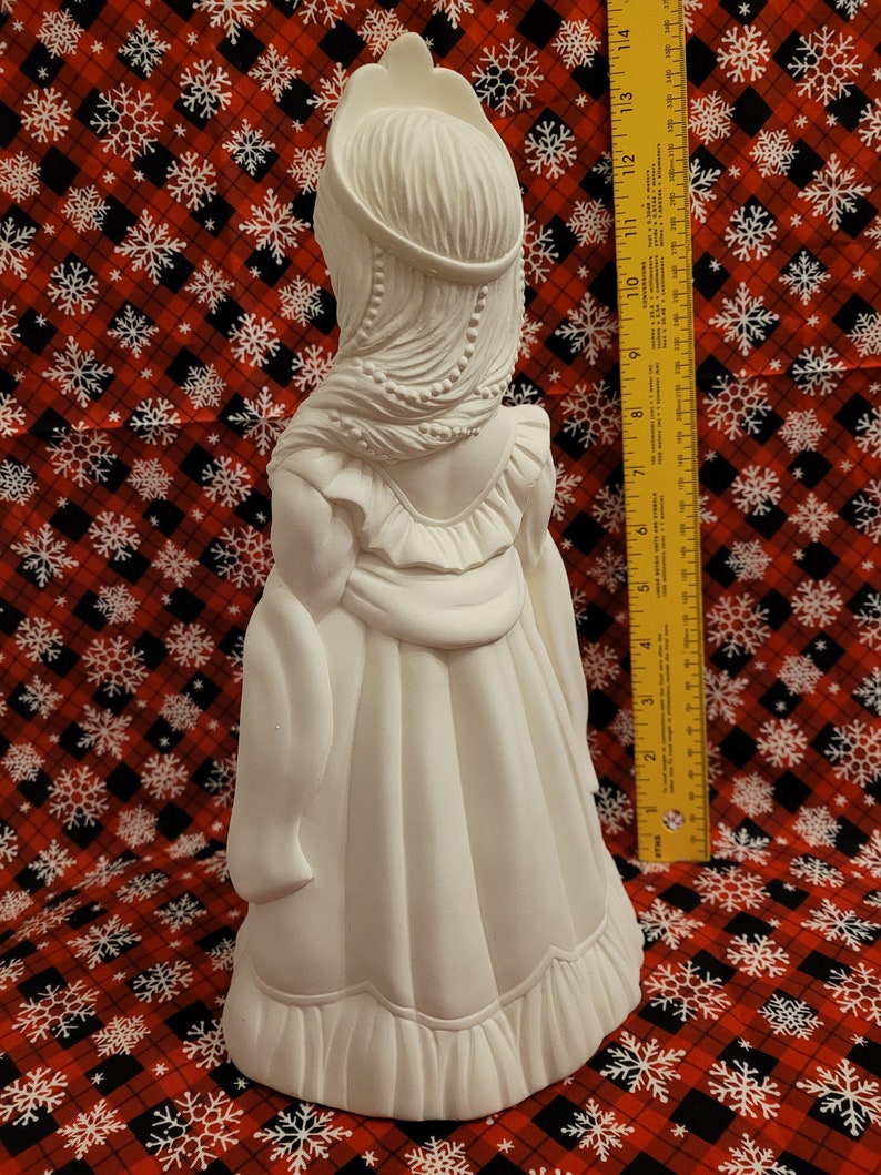 Free USA Ship Large Elsa the Princess U Paint Ceramic - Etsy