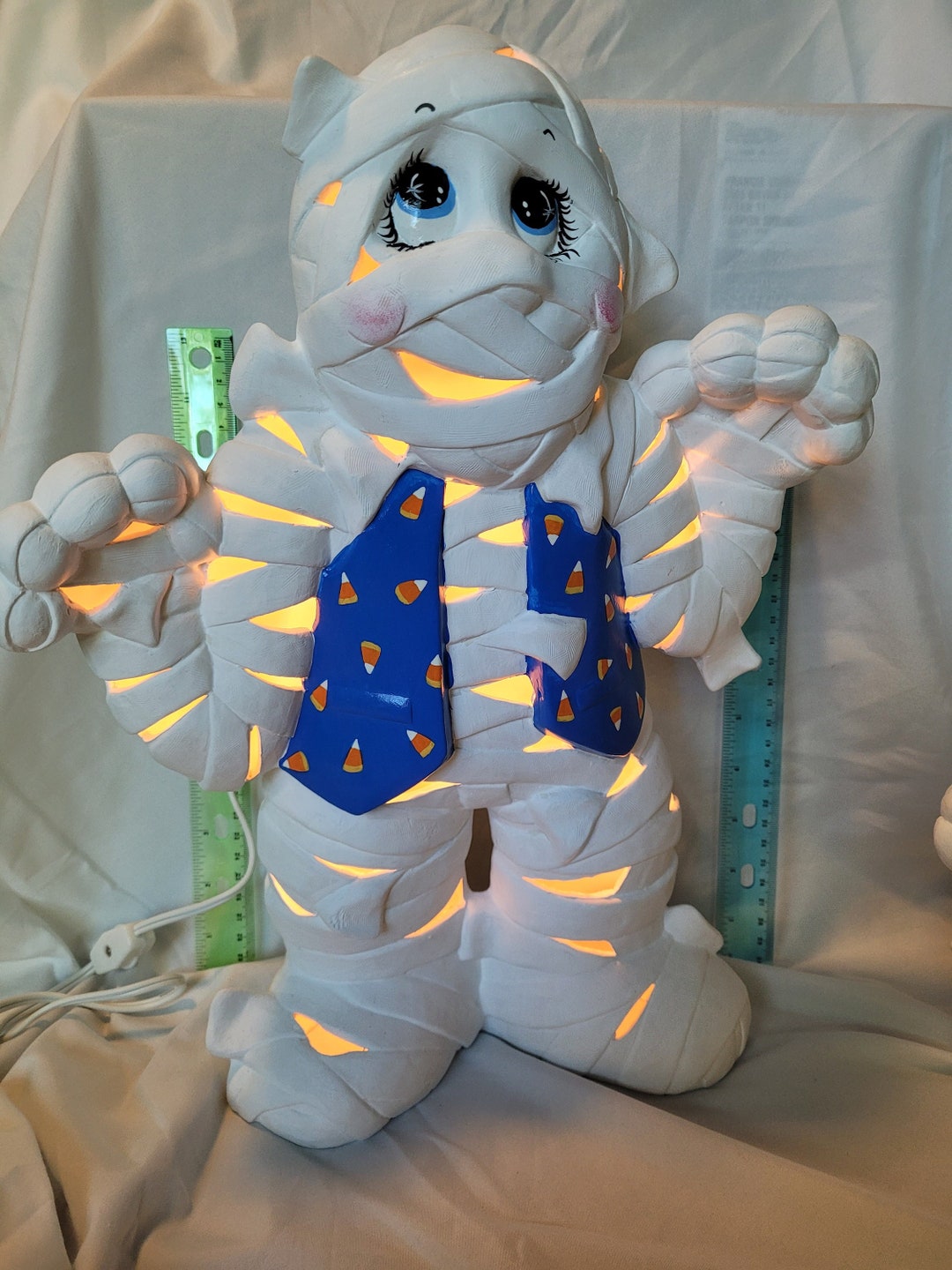 Large Mummy Sr Light Up U Paint Ceramic Bisque Unpainted - Etsy