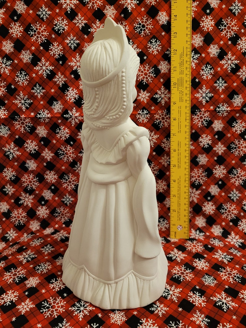 Free USA Ship Large Elsa the Princess U Paint Ceramic - Etsy