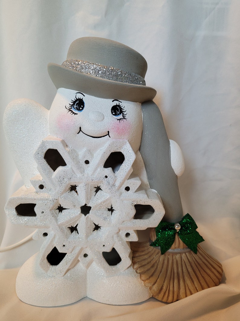 FREE USA Ship Snowflake Belly Snowman Light-up U Paint - Etsy