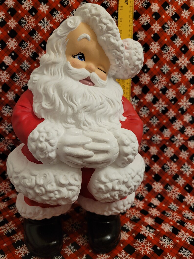 FREE USA Shipping Very Rare Big Winking Mr. Santa Custom - Etsy