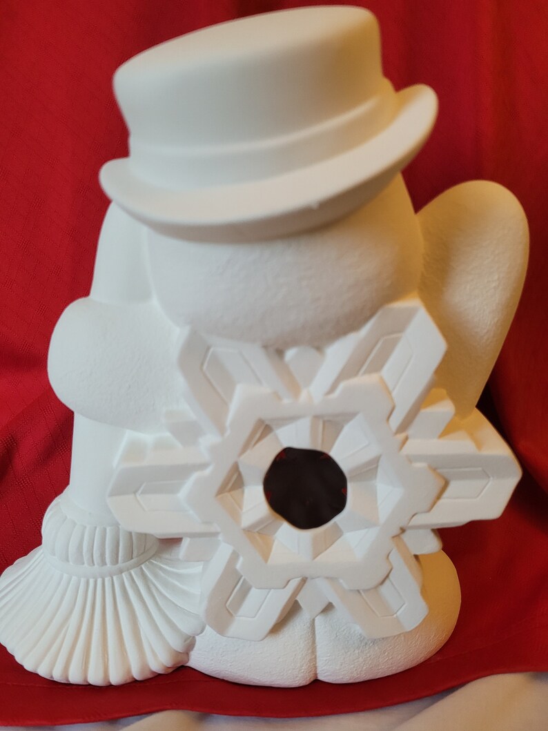 FREE USA Ship Snowflake Belly Snowman Light-up U Paint - Etsy