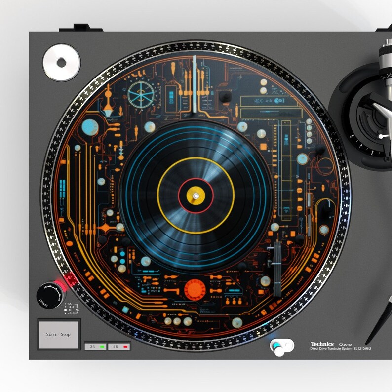 DJ Slip Mat Record Player Slipmat for Vinyl. - Etsy UK