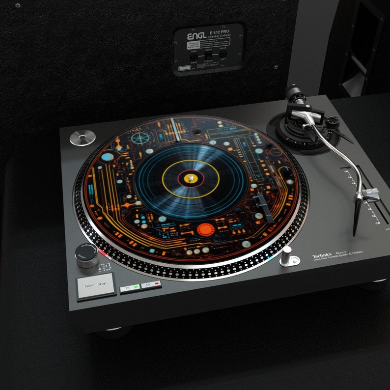 DJ Slip Mat Record Player Slipmat for Vinyl. - Etsy UK