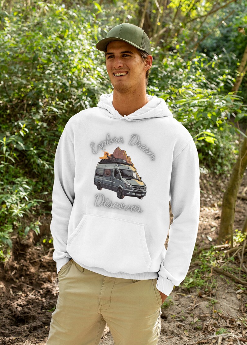 Overland Mercedes Sprinter Camper Van Hoodie Adventure - Etsy
