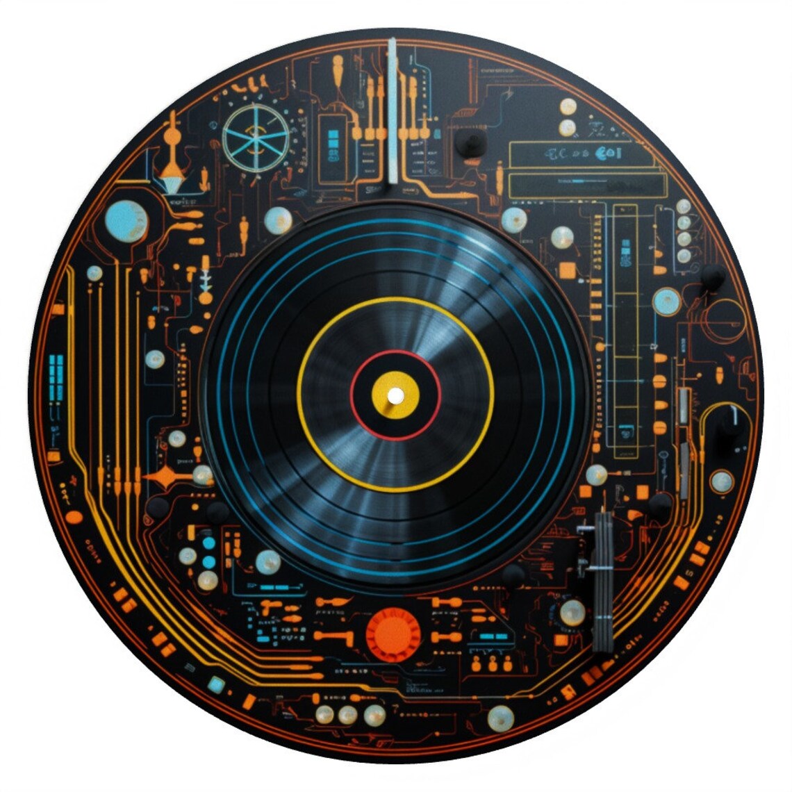 DJ Slip Mat Record Player Slipmat for Vinyl. - Etsy UK