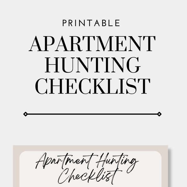 Apartment Hunting - Etsy
