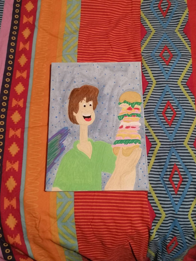 Shaggy and His Iconic Sandwich - Etsy