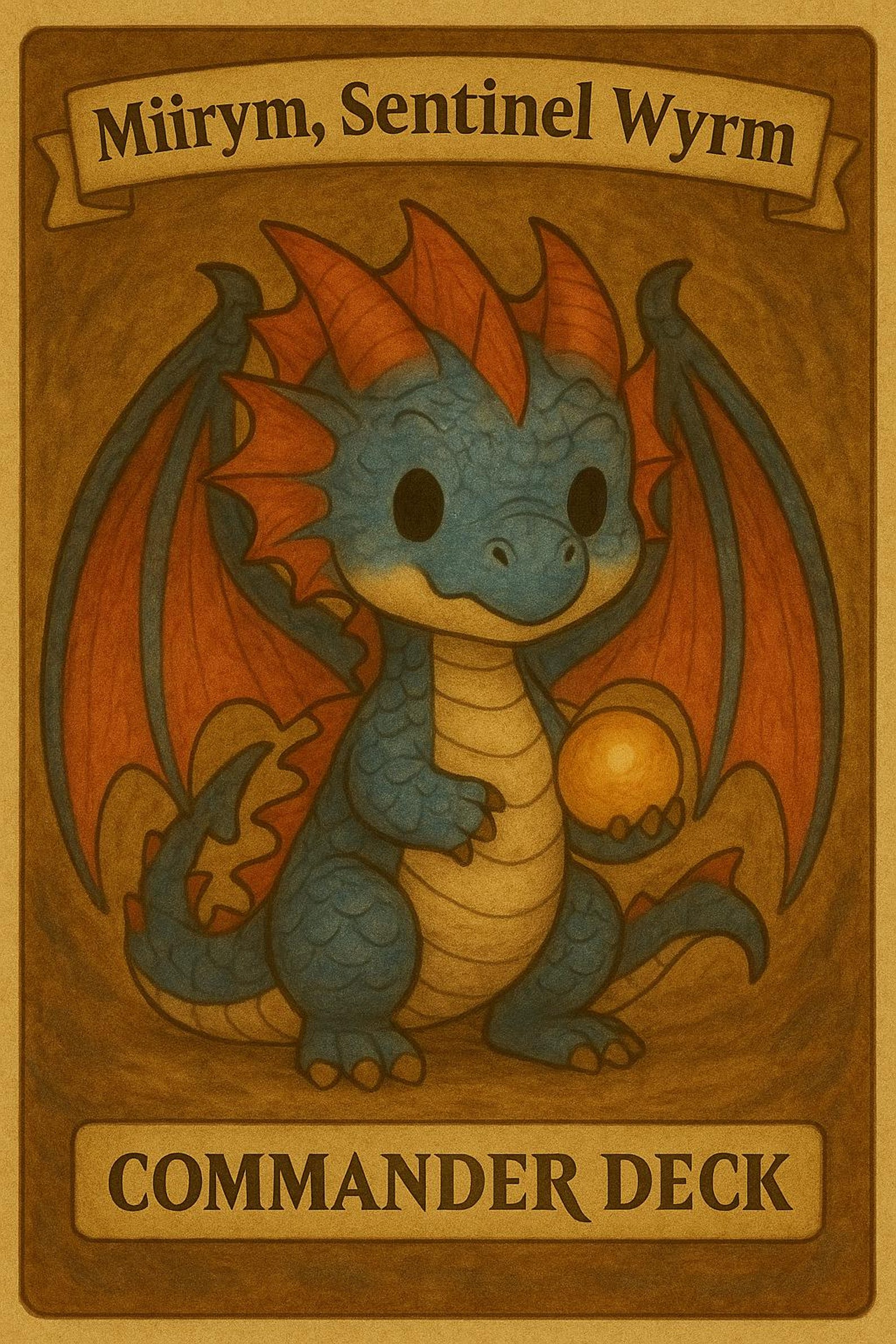 Elite EDH Miirym_sentinel_wyrm Dragon Tribal EDH Commander Deck. Our ...