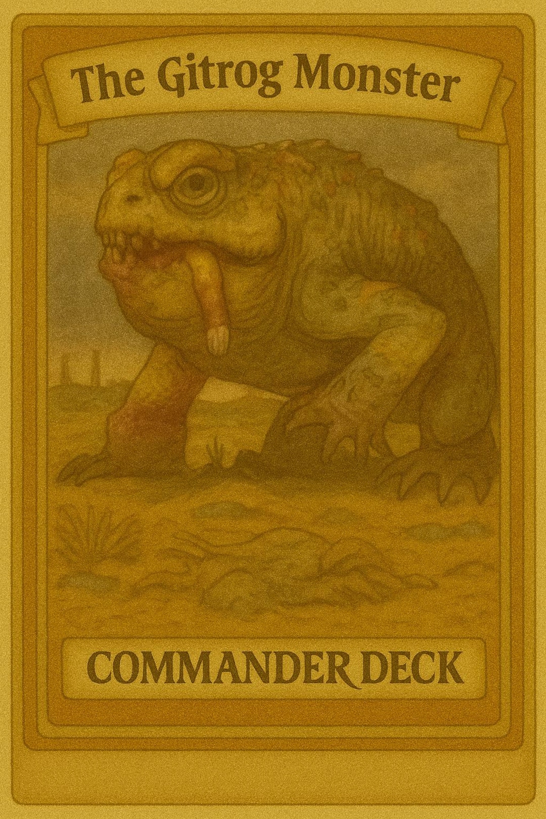 The_gitrog_monster_commander_deck EDH Deck Lands Matter! Landfall ...