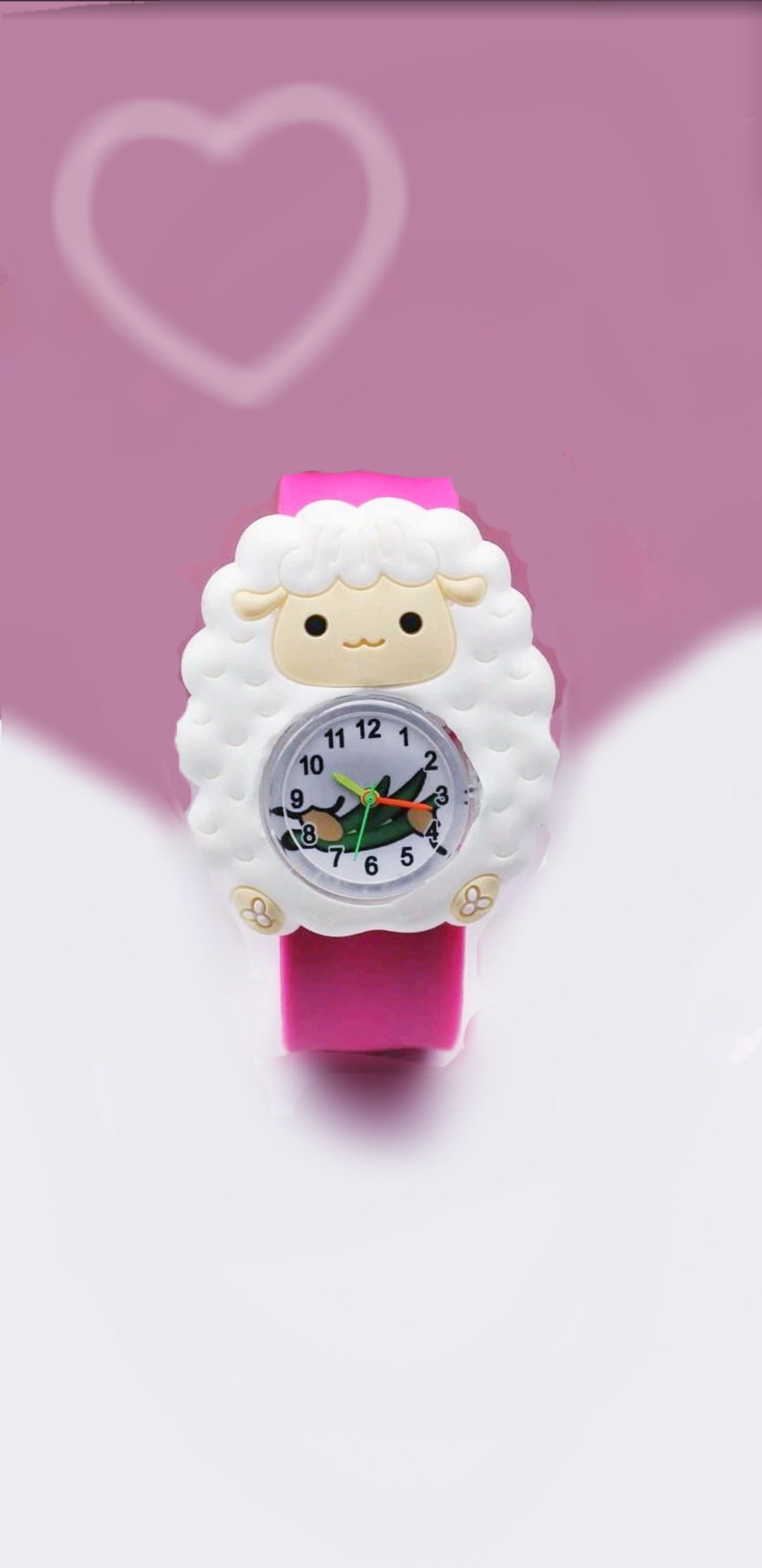 Sheep Lamp Retro Snap Strap Quartz Watch - Etsy