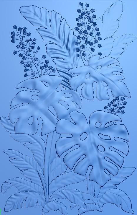 Unique 3D Leaf Panel Design | CNC Router Carving | STL & RLF Digital ...