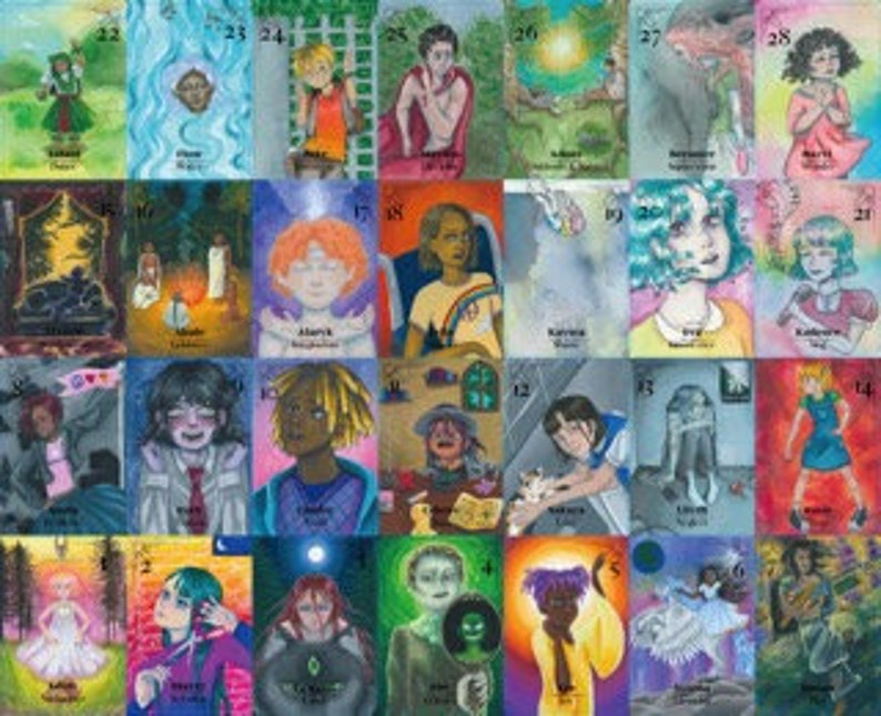 Inner Child Oracle Cards - Etsy