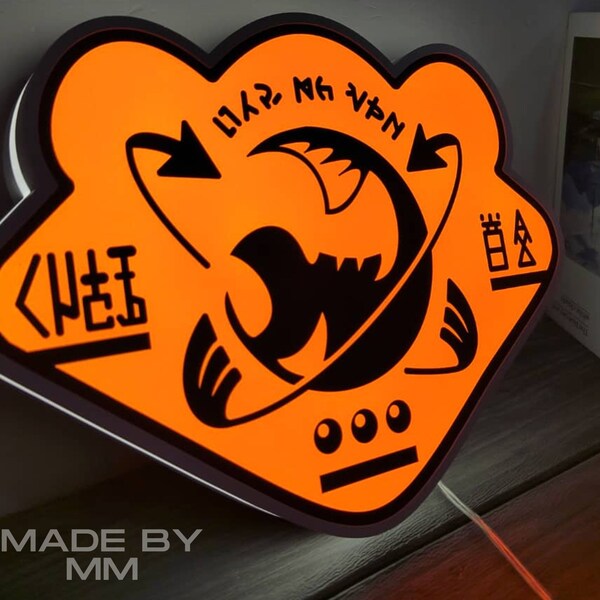 Salmon Neon Sign - Etsy