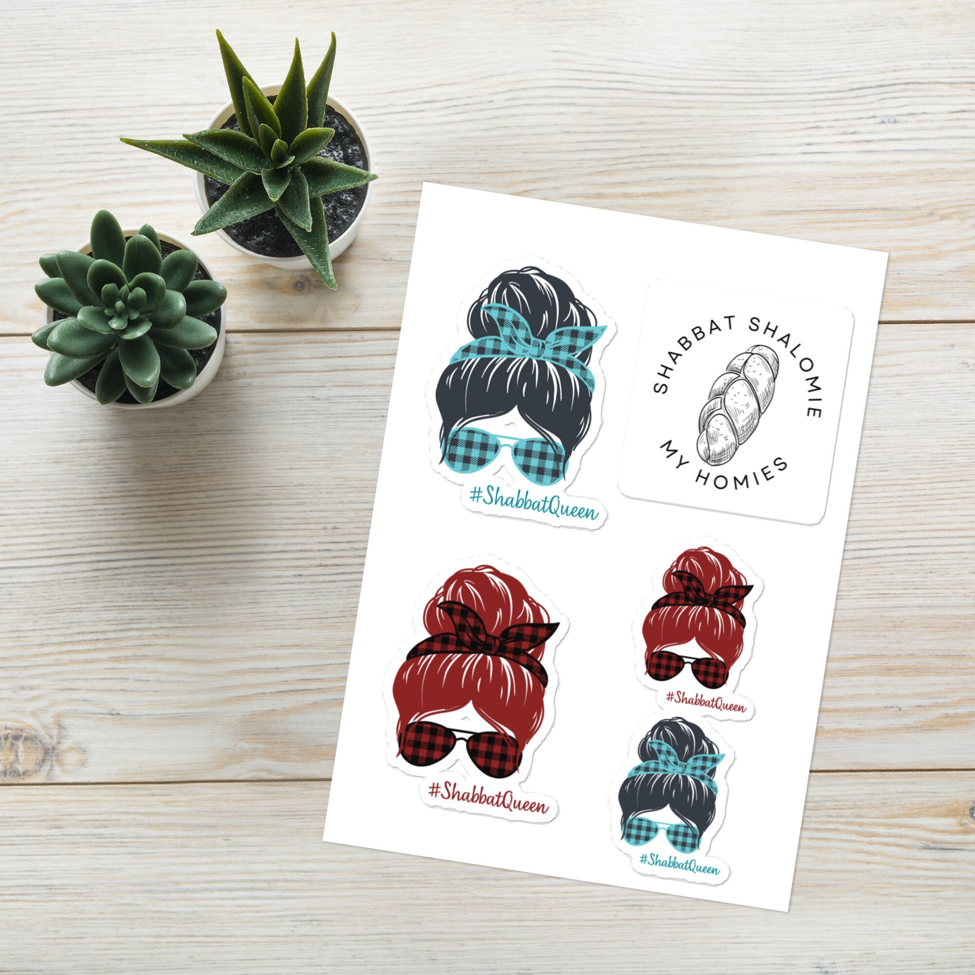 Fun Shabbat Sticker Sheet - Etsy