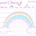 Rainbow Unicorn Reward Chart, Task Chart for Children, Reward Chart for ...