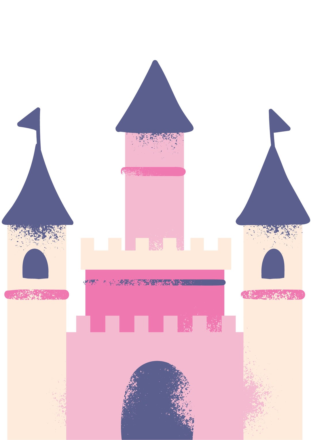 Castle Print Out for Children, Background, Children Wall Poster ...