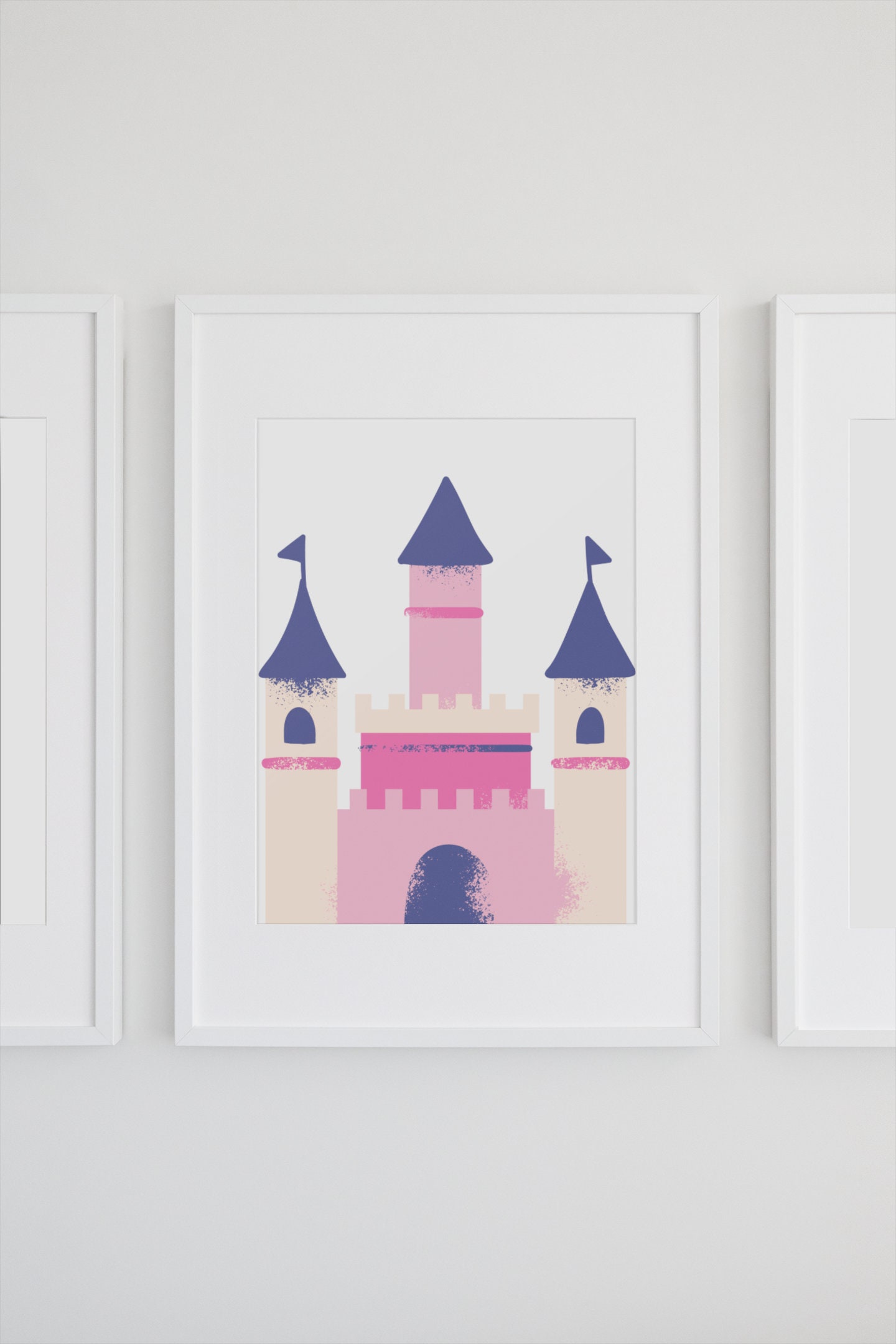 Castle Print Out for Children, Background, Children Wall Poster ...
