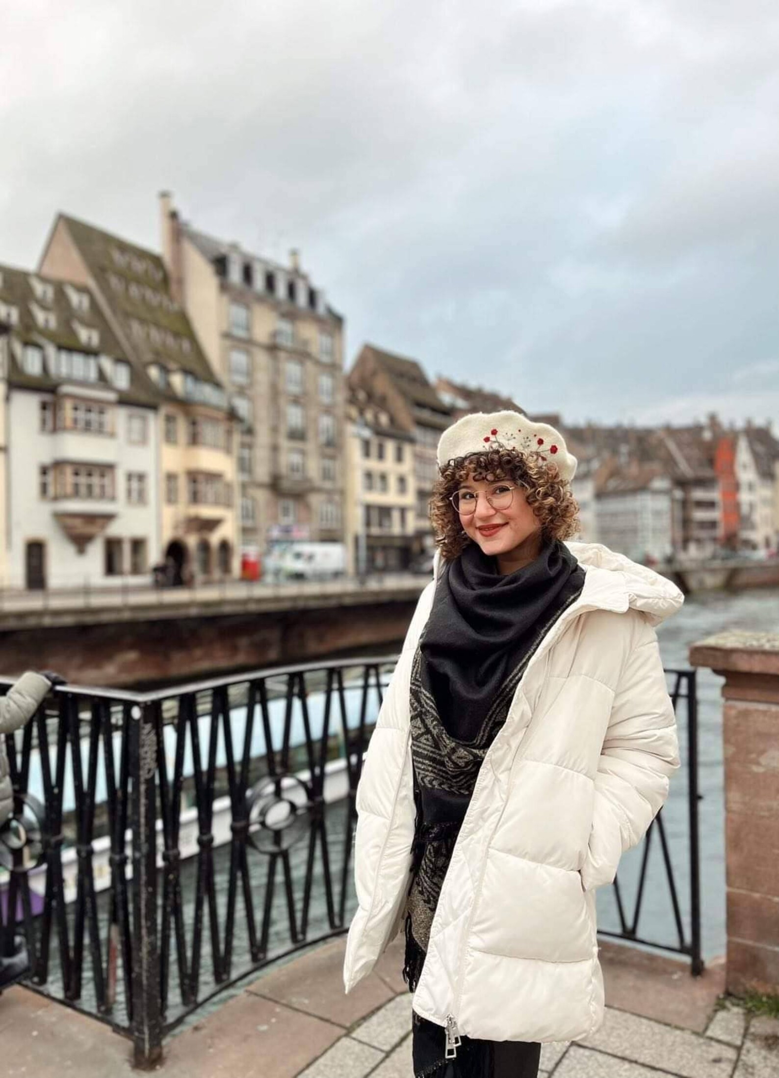 Hand Embroidered Wool Beret, French Hat,winter Cap Warm Beret,vintage ...