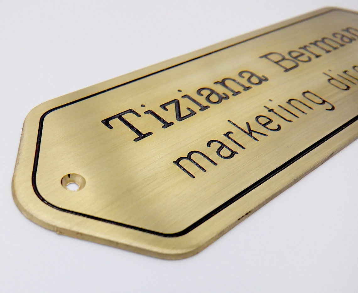 House Plate, Mailbox Plate, Door Engraved Plate, Apartment Hotel ...