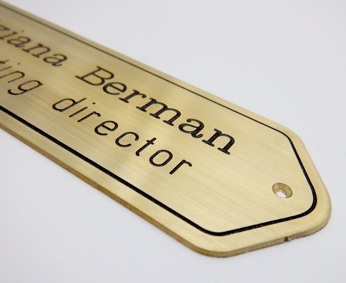 House Plate, Mailbox Plate, Door Engraved Plate, Apartment Hotel ...