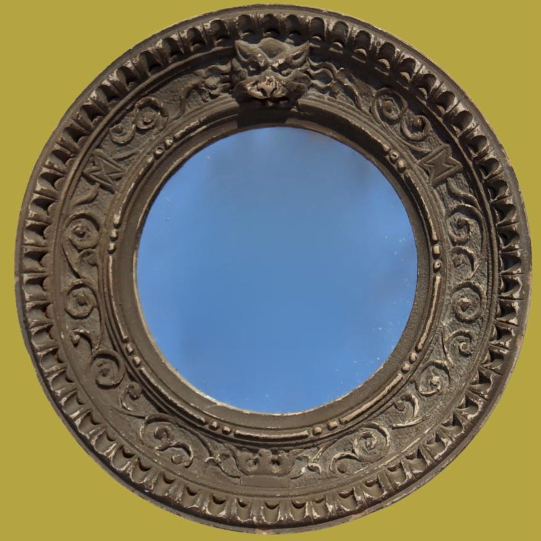 Gargoyle Vintage Small Mirror Wall Decor Art Gargoyles Studio - Etsy