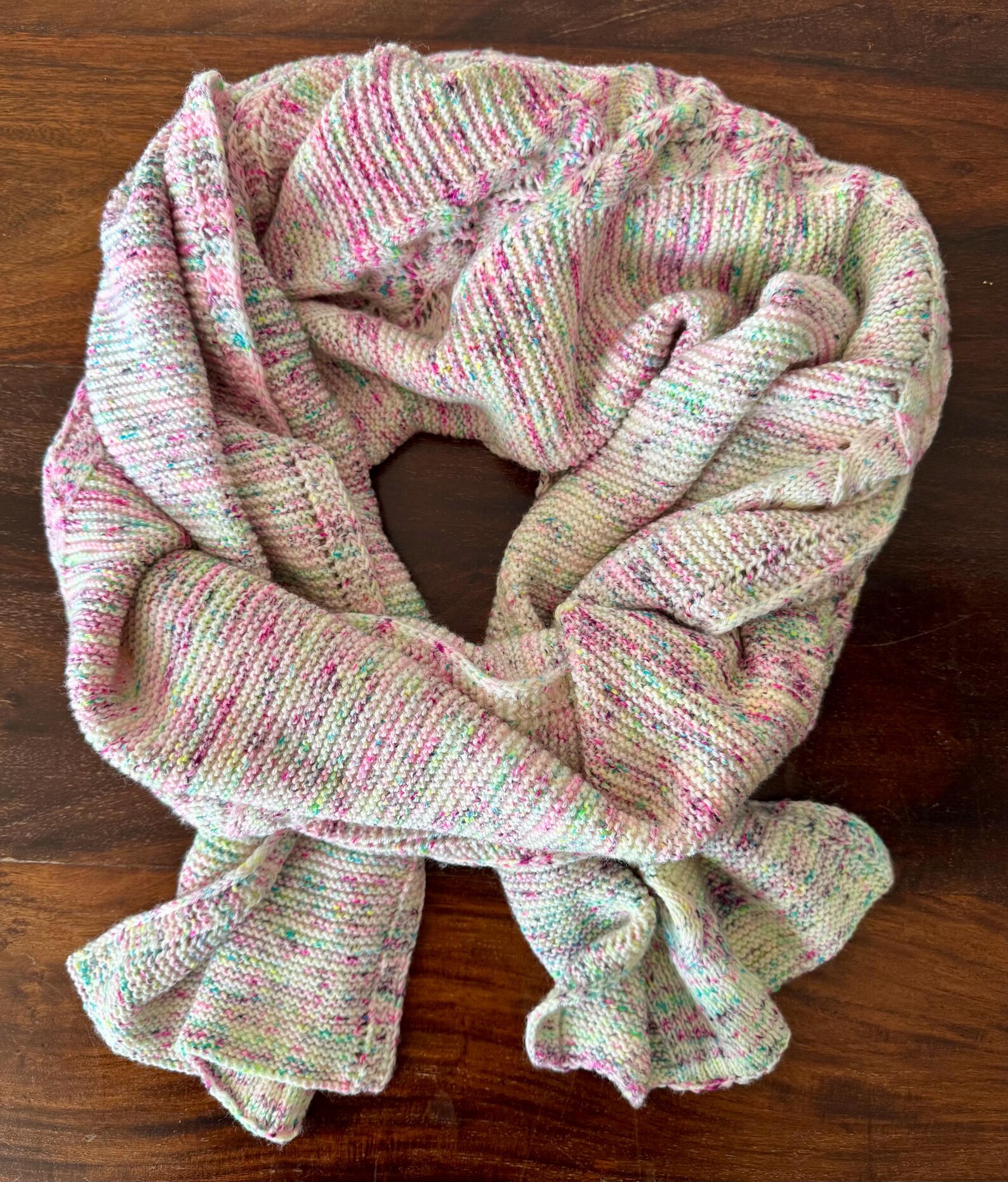 Knitted Scarf Pattern, Ajour Leaf Design (PDF Pattern) - Etsy