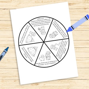 Moses and the Burning Bush Sunday School Craft, Bible Story Activity ...