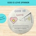 Gods Love Bible Story Activity, Sunday School Craft, Scripture Activity ...