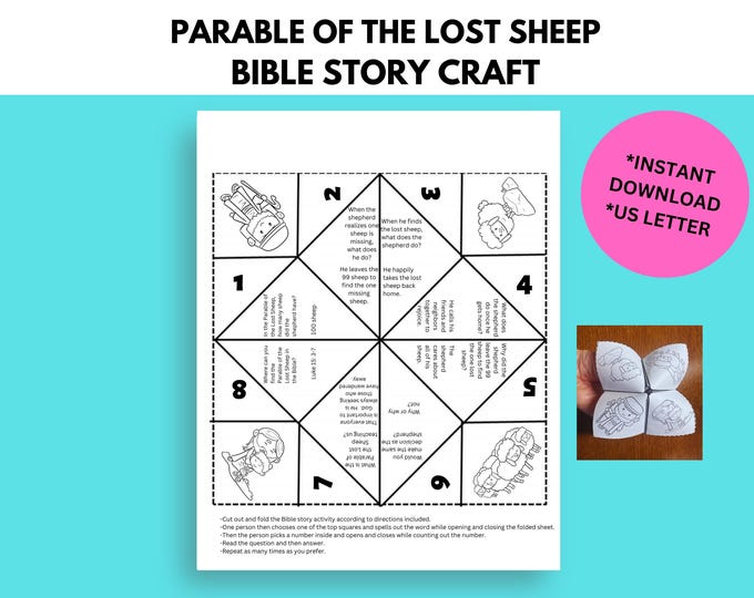 Parable of the Talents, Bible Story Activity, Sunday School Crafts ...