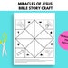 Jesus Miracles Sunday School Craft, Bible Story Activity, Fortune ...