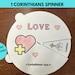 Love is Patient Sunday School Craft, 1 Corinthians 13 Bible Story ...