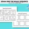 Jonah and the Whale Craft, Jonah and the Whale Bible Story, Sunday ...