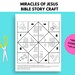 Jesus Miracles Sunday School Craft, Bible Story Activity, Fortune ...