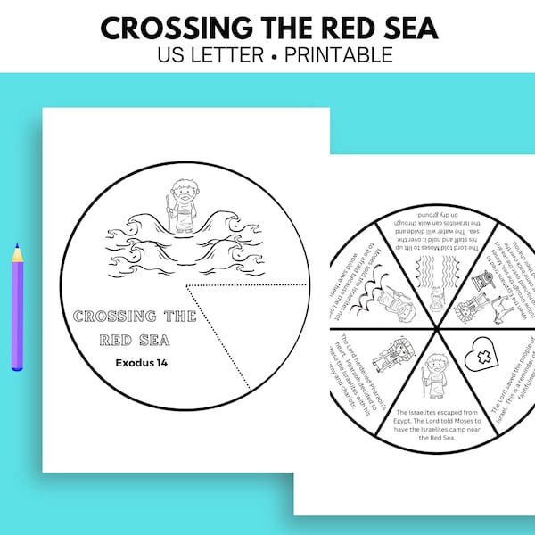 Moses Red Sea - Etsy