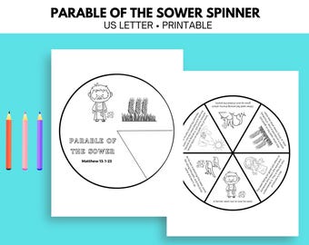 Parable of the Talents, Jesus Teaching, Bible Story Activity, Sunday ...