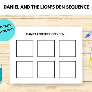 Daniel and the Lion's Den Craft, Daniel in Lions Den Bible Story ...