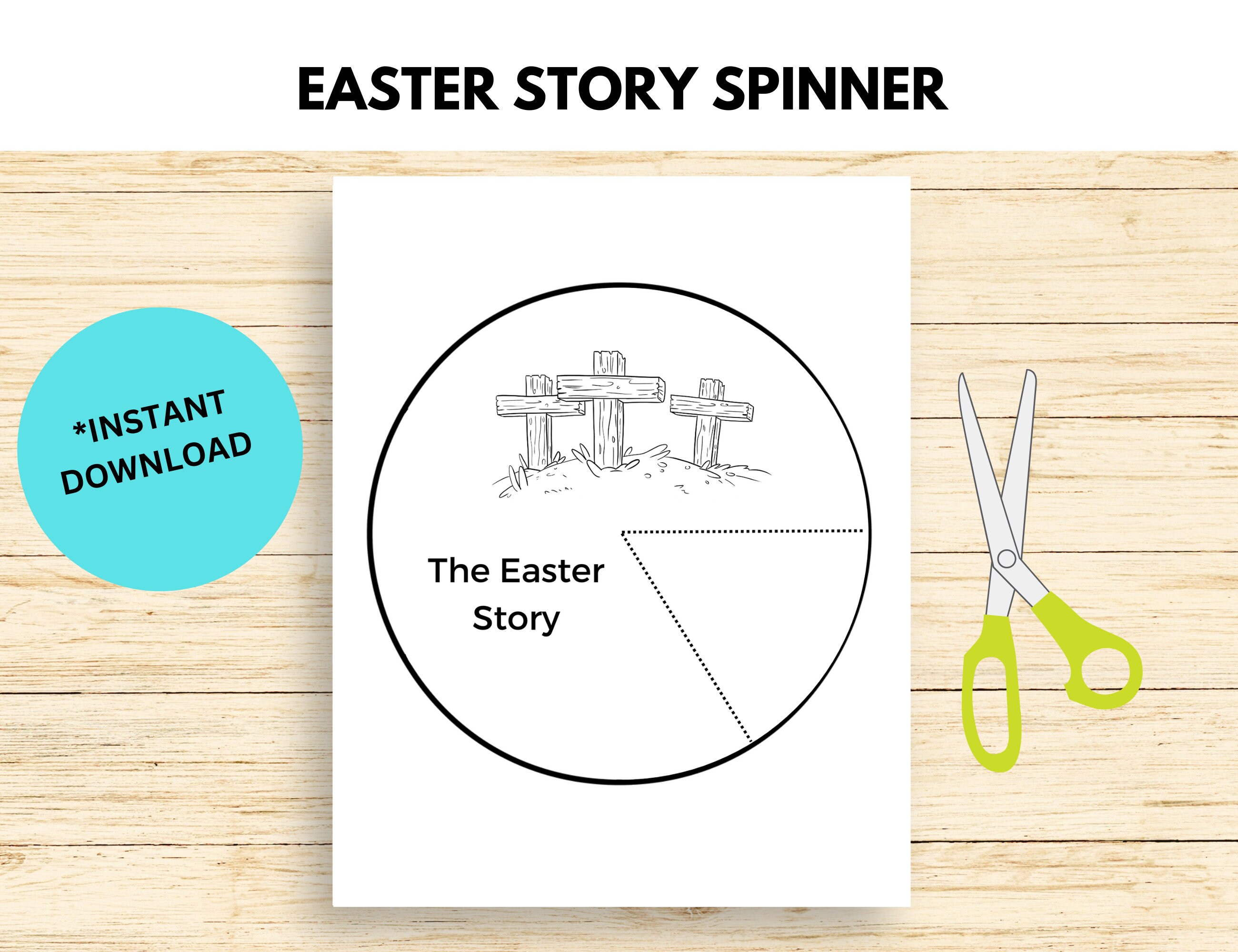 Easter Bible Story Activity, Easter Craft, Sunday School Craft, Easter ...