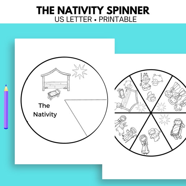 Nativity Printable - Etsy