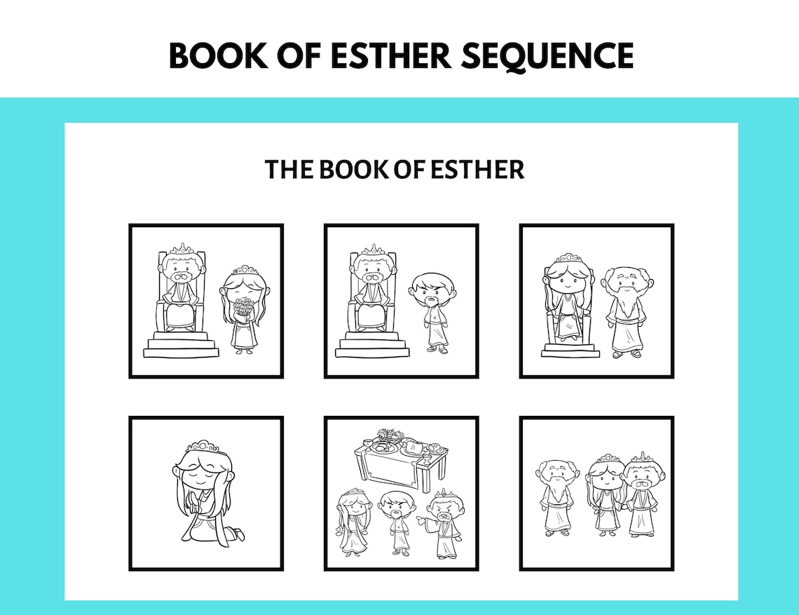 Book of Esther Craft, Esther Bible Story, Sunday School Craft, Vacation ...