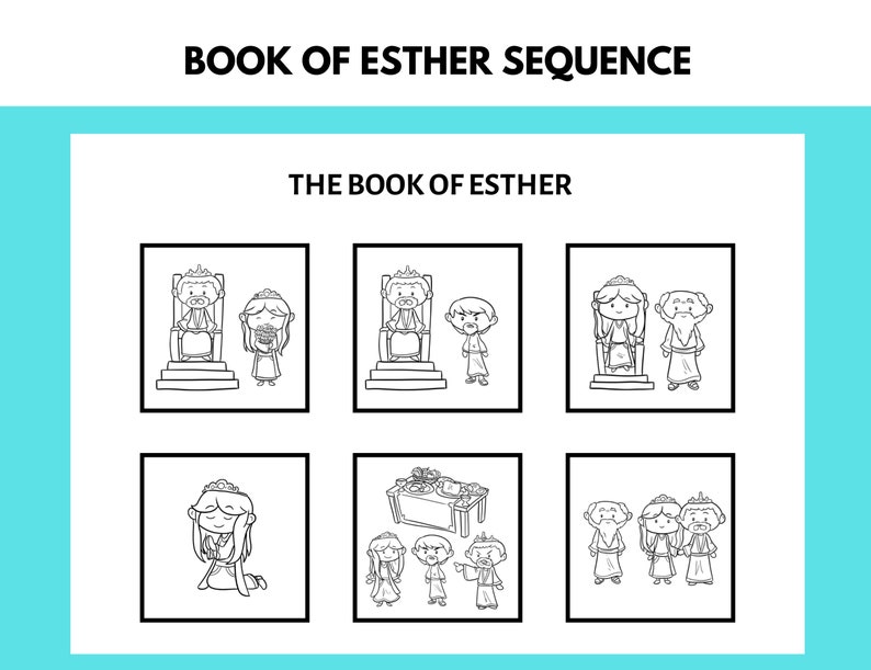 Book of Esther Craft, Esther Bible Story, Sunday School Craft, Vacation ...
